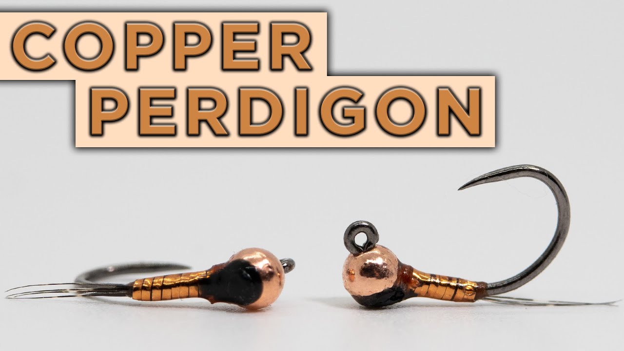 Copper Perdigon Nymph | Fly Tying How To - YouTube