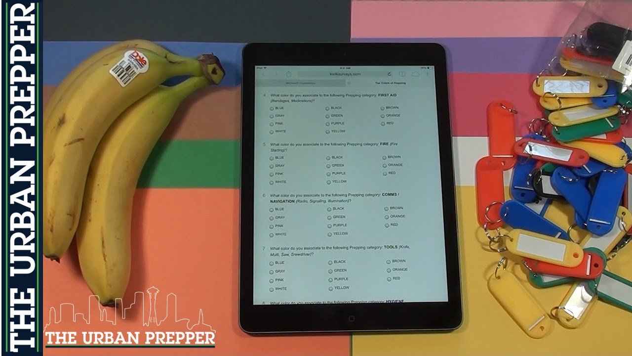 SURVEY: The Colors of Prepping? by TheUrbanPrepper - YouTube