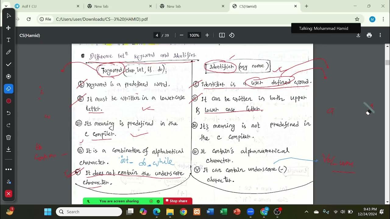 Data types & Variable || C PROGRAMMING ( বাংলায় ) - YouTube