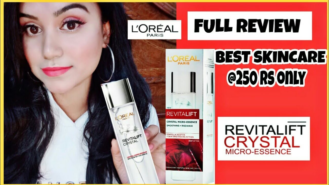 L’Oréal Paris Crystal Micro-Essence Full Review India | Best Skincare ...