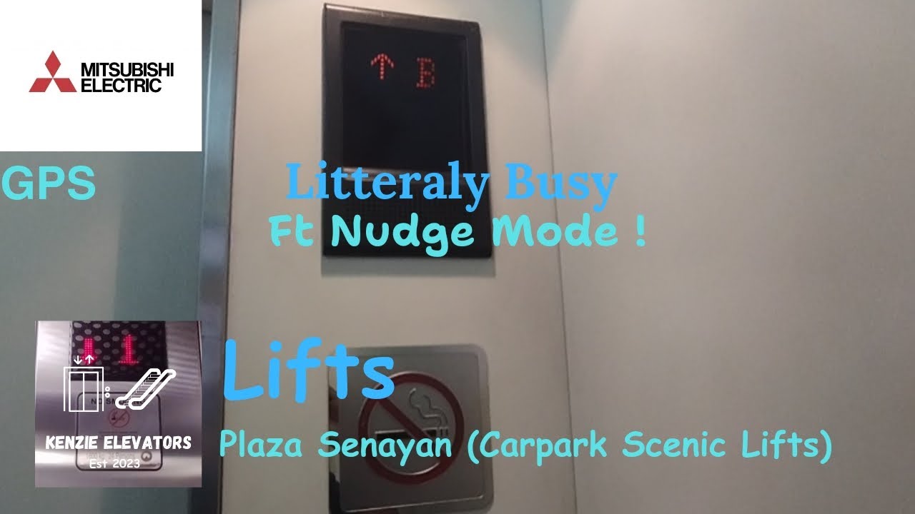 [BUSY] Mitsubishi GPS Traction Scenic Elevators - Plaza Senayan ...