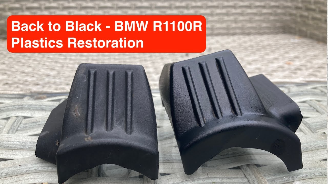 Back to Black - BMW R1100R Plastics Restoration - YouTube