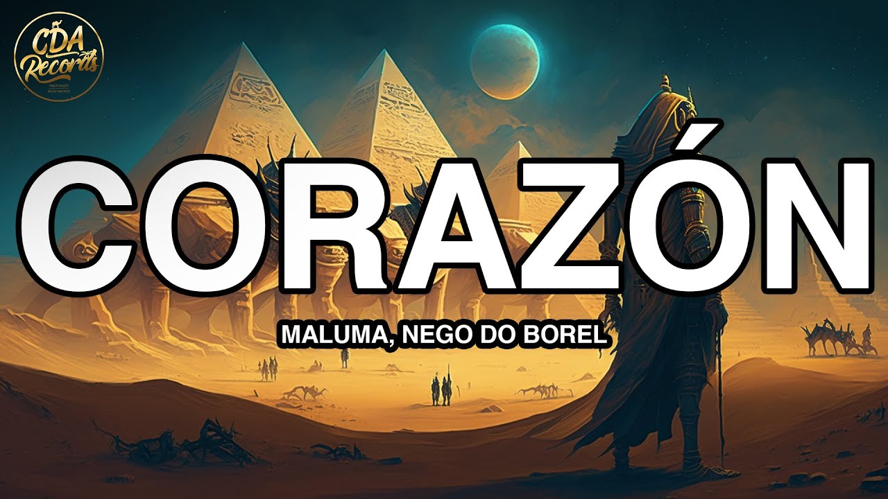Maluma, Nego do Borel - Corazón (Lyrics) - YouTube