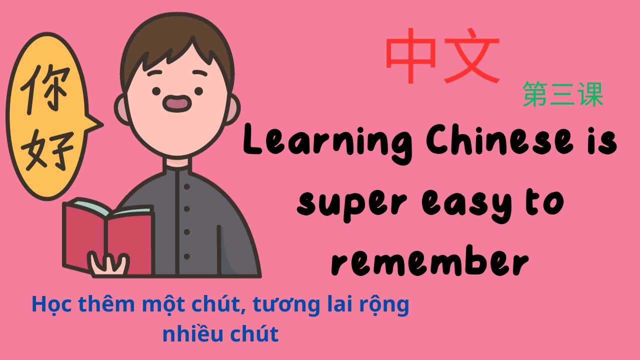 [Eng-Viet/Sub | Pinyin] Learning Chinese for beginner || 明天见 || see you ...