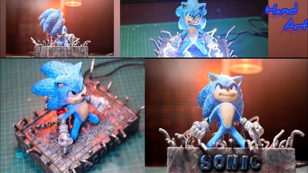 ⚡ ELECTRONIC SONIC ⚡||🔥Make by Hand.Art. 🔥 - YouTube