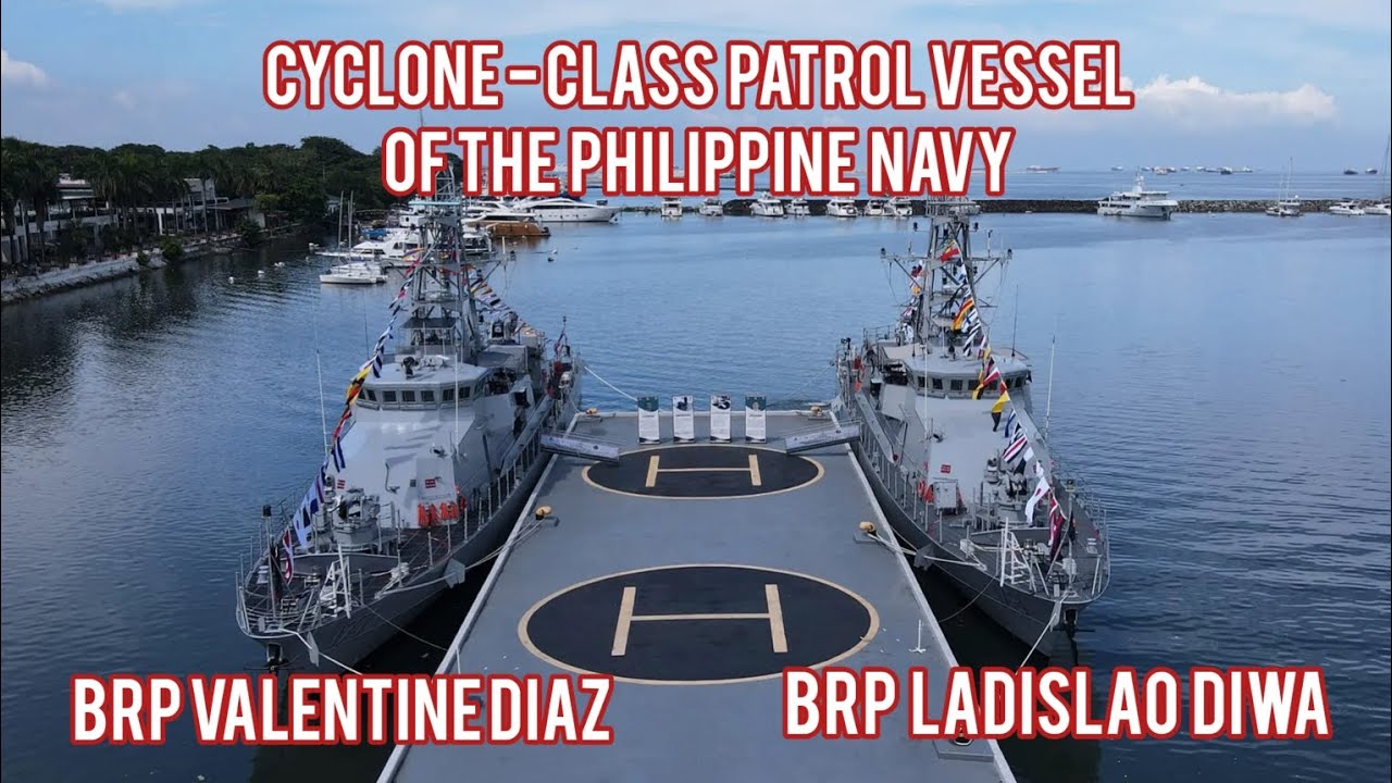The Newly Commission Cyclone-class Patrol Vessel of The Phillipine Navy ...