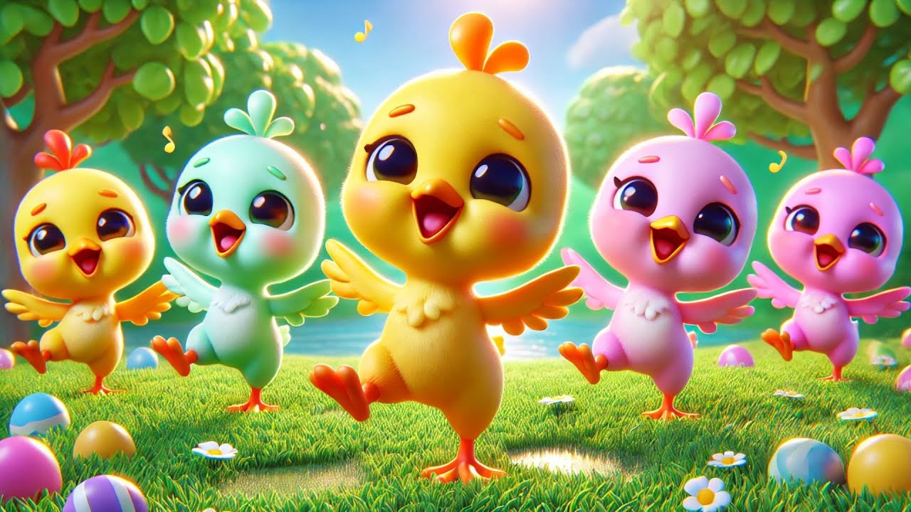 BÀI HÁT ĐANG THỊNH HÀNH Đàn Gà Con Trong Sân - Nhạc Thiếu Nhi 4K Vui ...