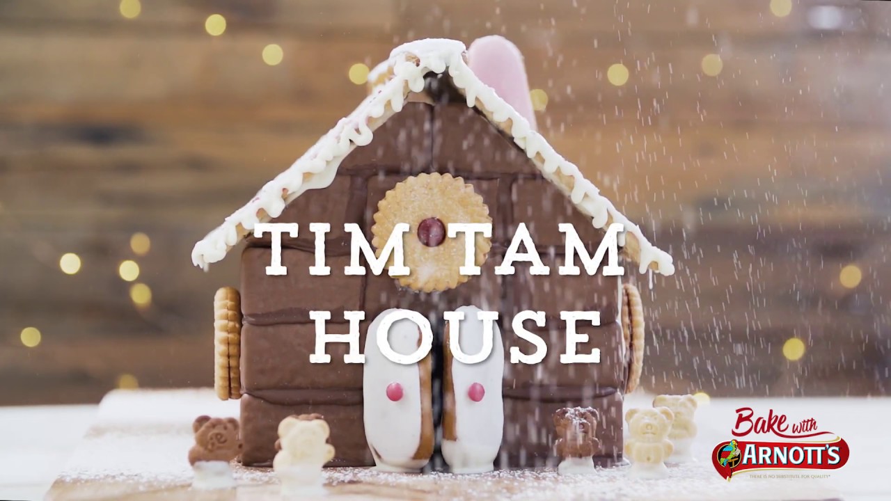 Arnott's Christmas Tim Tam House - YouTube