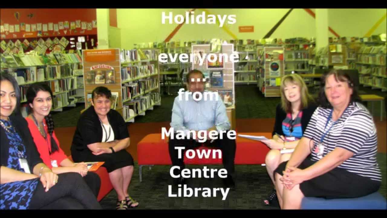 Mangere Town Centre Library Christmas Card 2014 - YouTube