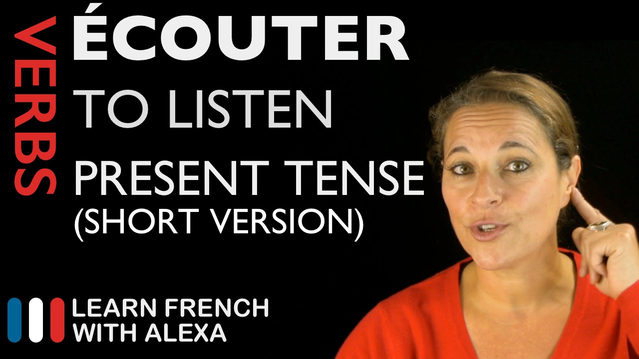 couter to Listen SHORT VERSION French Verb Conjugated In The couter-to-listen-short-version-french-verb-conjugated-in-the