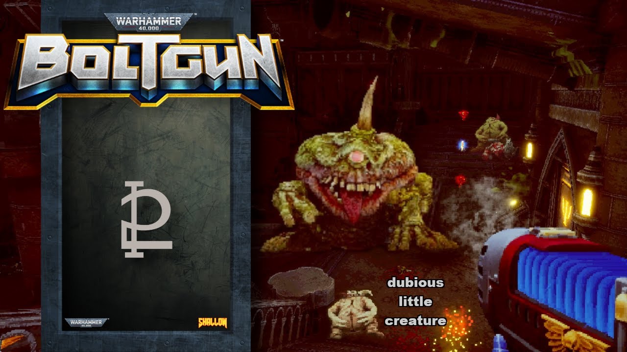 Invaded by Poop Gremlins - Warhammer 40k Boltgun - YouTube