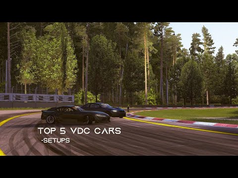 TOP 5 VDC Cars + setups (desc) | Assetto Corsa - YouTube
