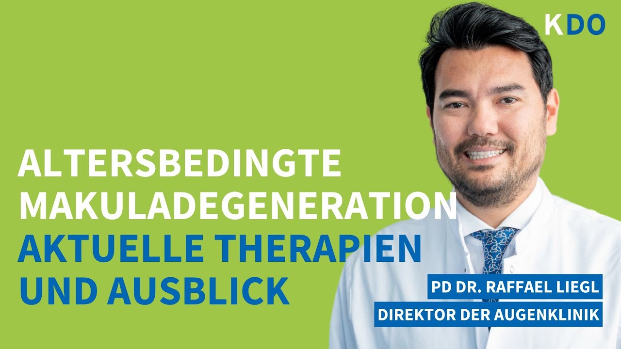 Altersbedingte Makuladegeneration: Aktuelle Therapien und Ausblick ...