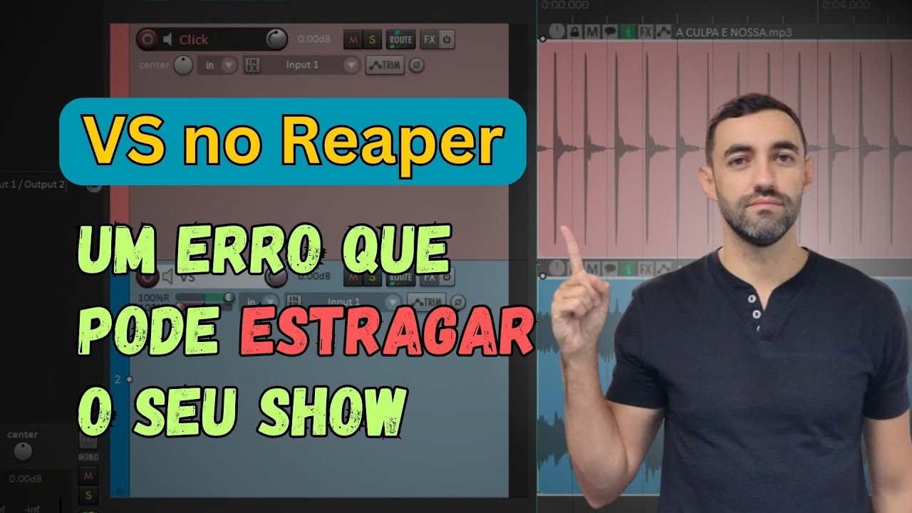 O problema de tocar VS no Reaper sem Interface de Áudio - YouTube