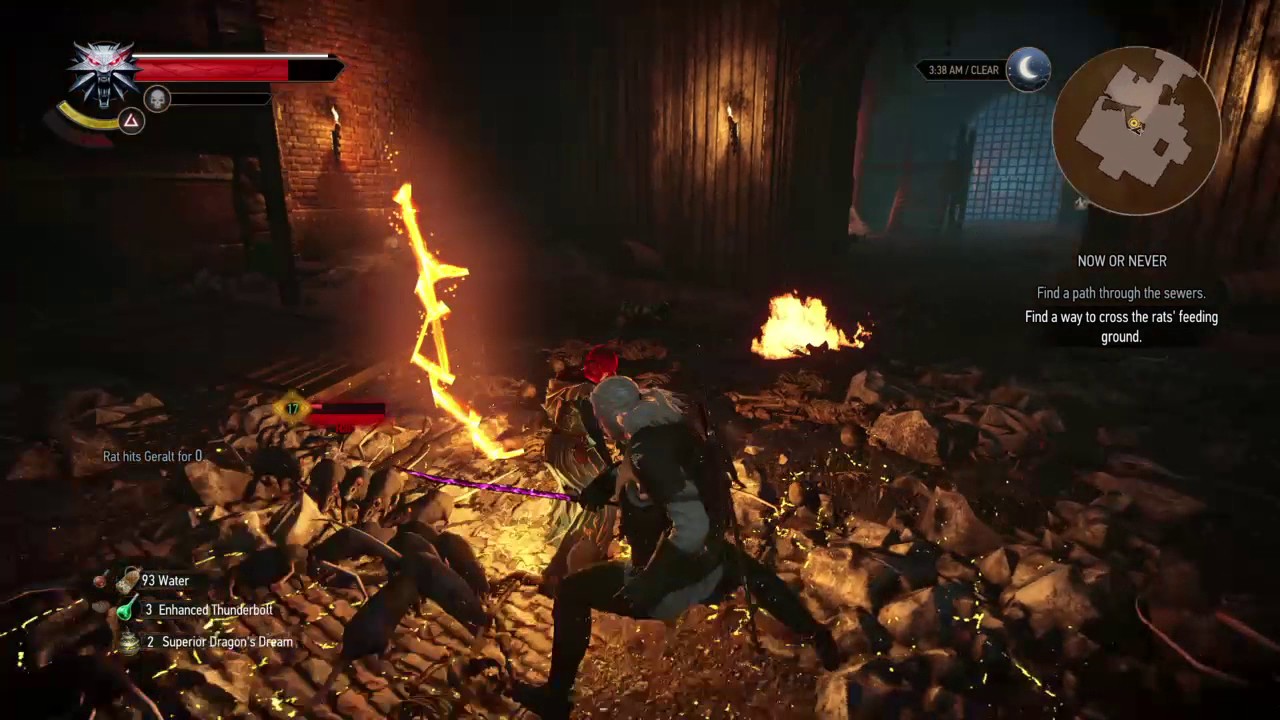 The Witcher 3: Wild Hunt - Rats - YouTube