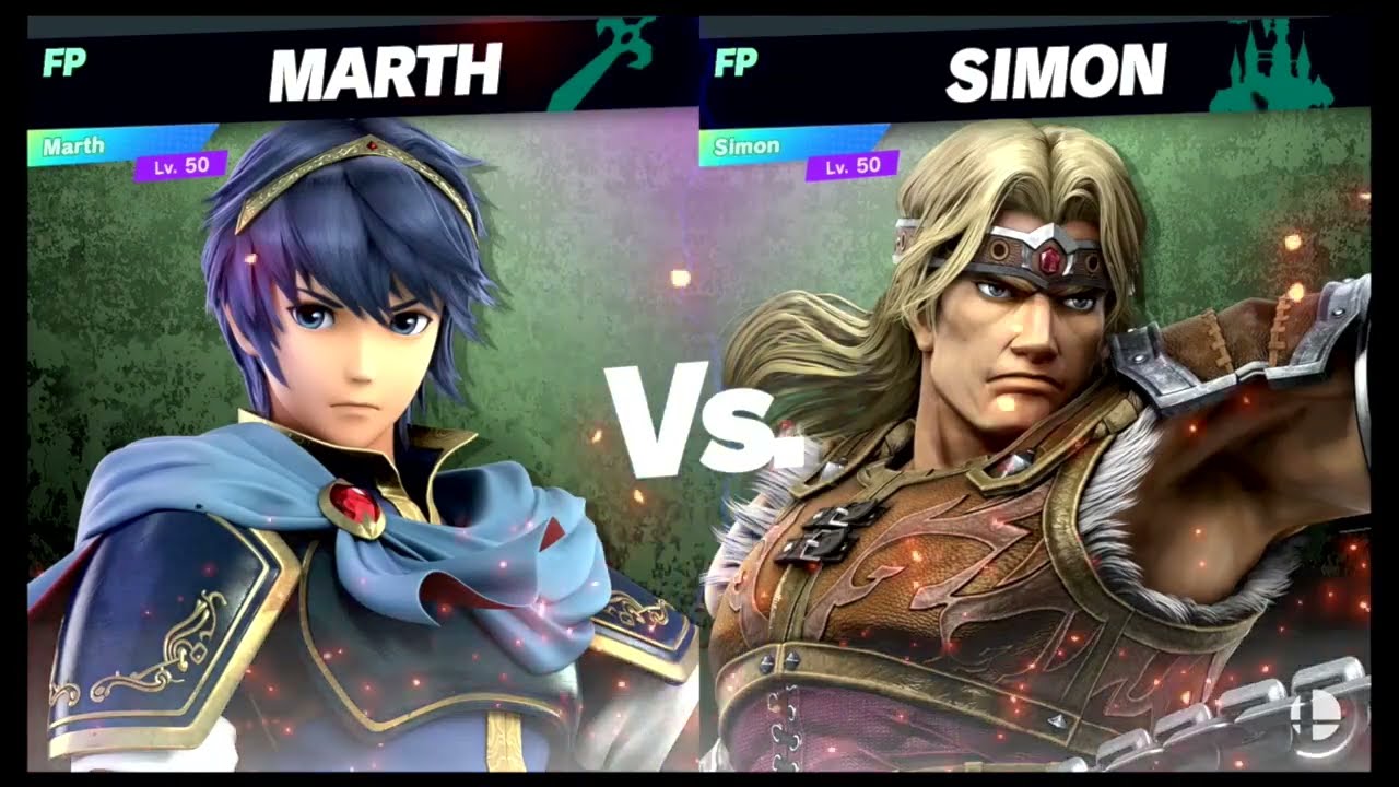 Super Smash Bros Ultimate Amiibo Fights – Marth vs the World #70 Marth ...