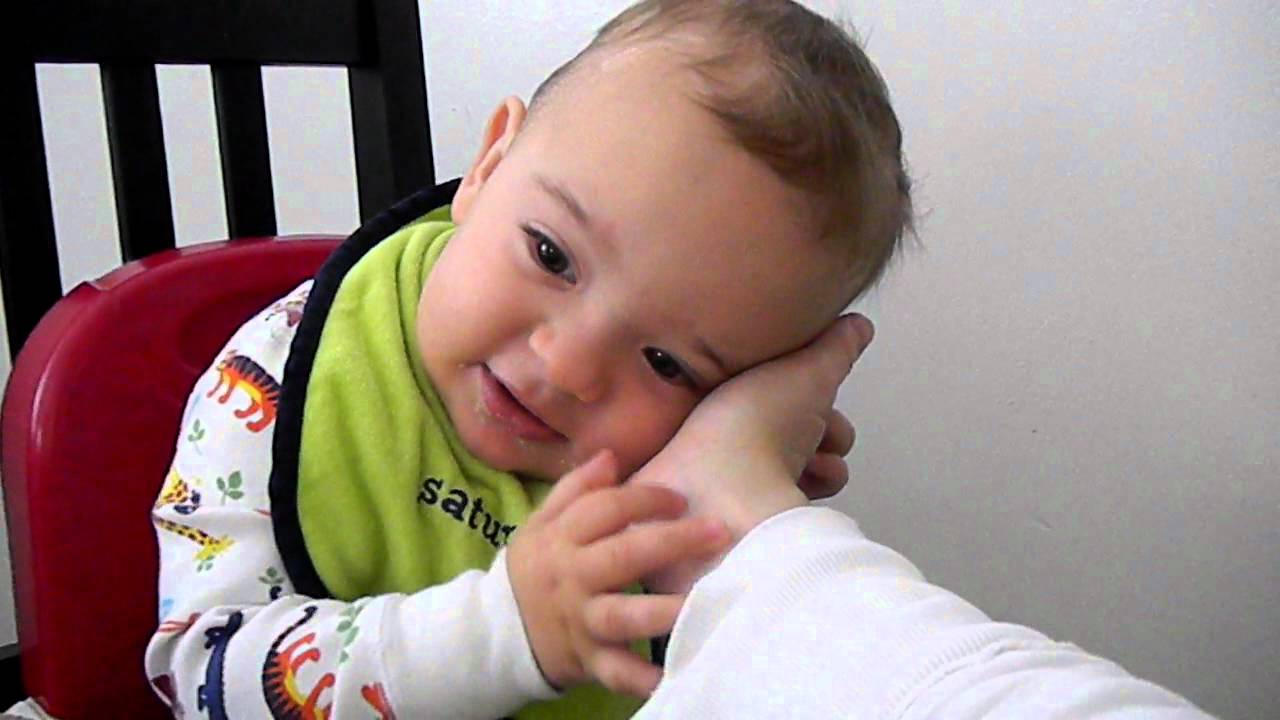 Max loves "Mama" and "Dada" - YouTube