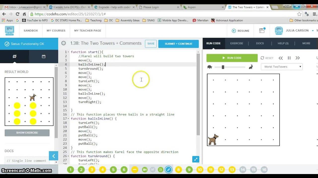 codeHS Comments lesson 7 - YouTube