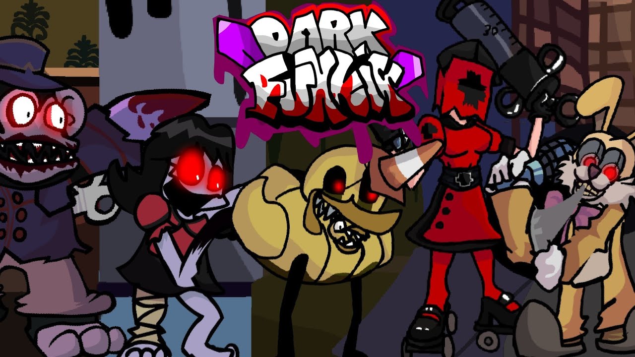 Friday Night Funkin' - Dark Funkin' [Frenzy Mode] - YouTube