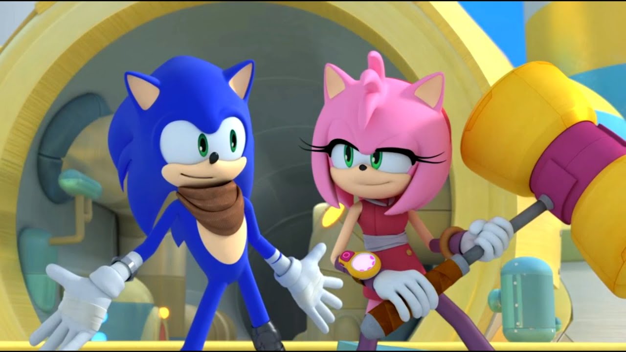 Sonamy 💝 Together 💕| Sonic Boom - YouTube