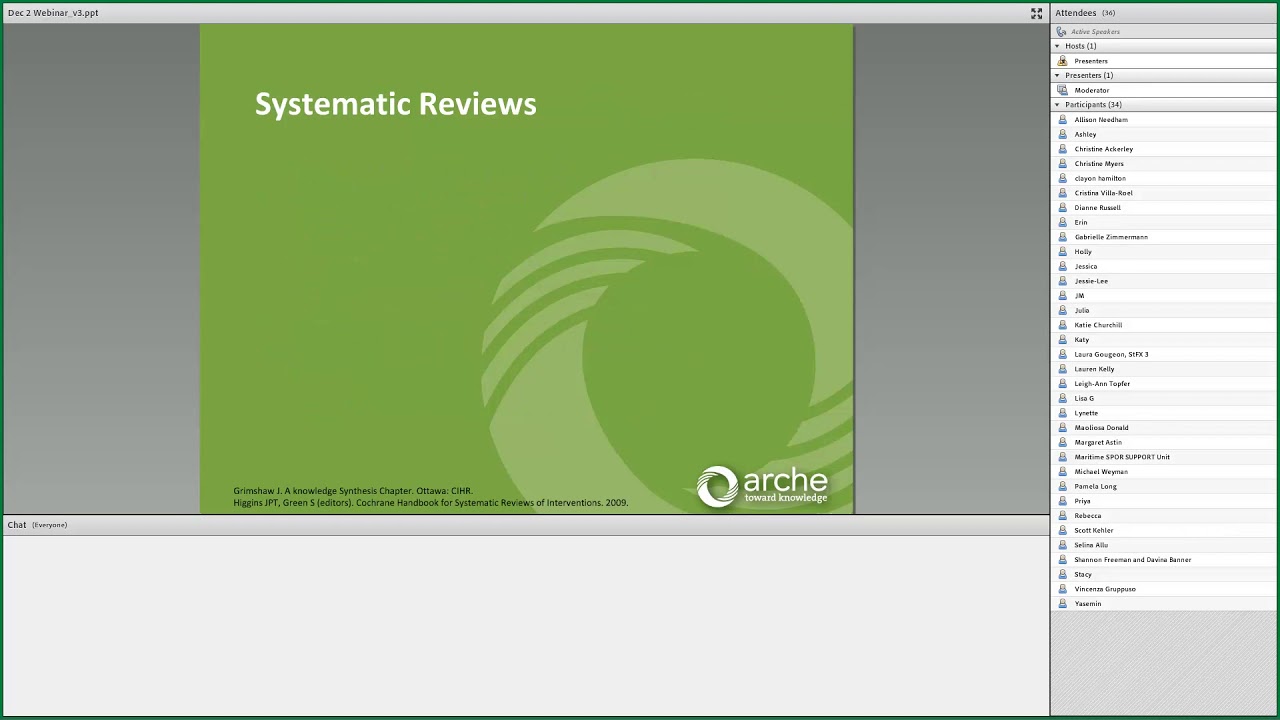 Knowledge Synthesis as a Knowledge Translation Tool - YouTube