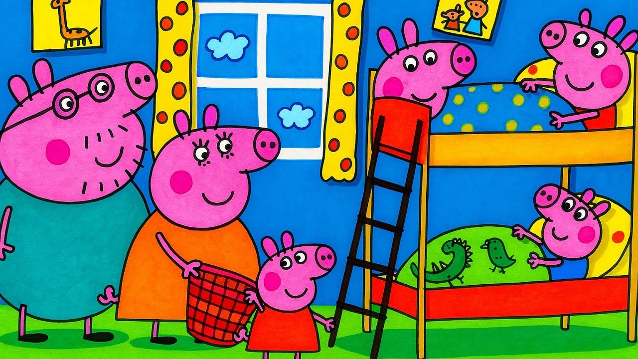 Peppa Pig en Español - Cuento antes de dormir con Papá Pig 🌙 | Historia ...