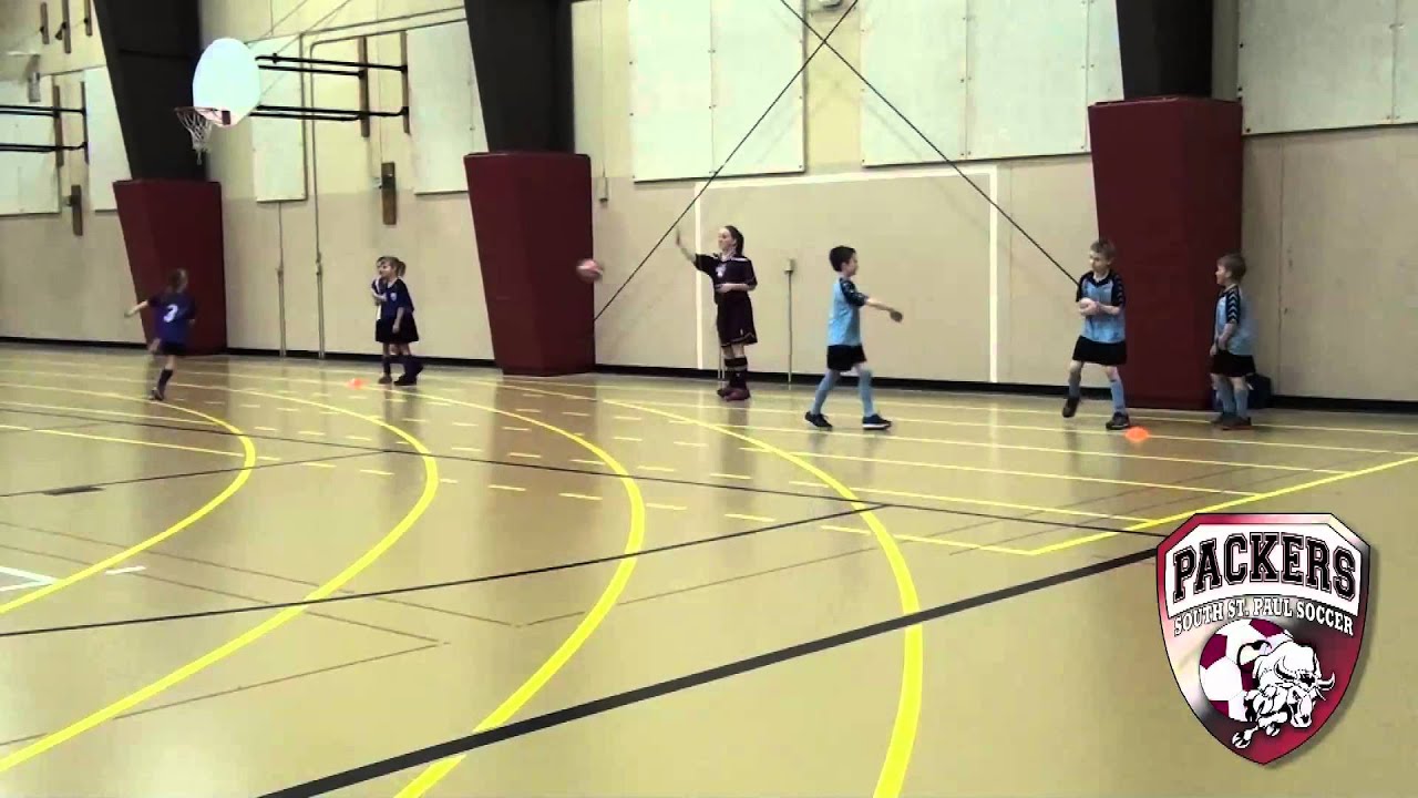 SSPYSA Race Around The Cone And Shoot Training - YouTube