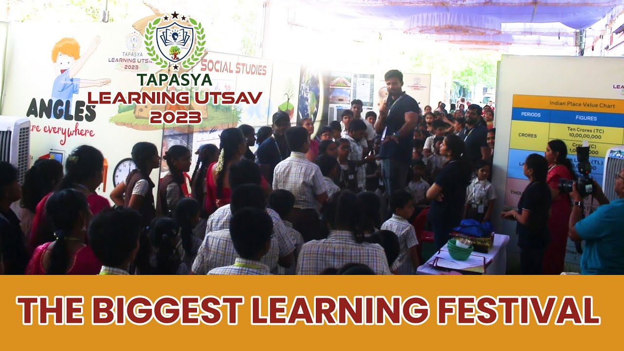 LEARNING UTSAV - 2023 at Dr.Basheer's TAPASYA School - YouTube