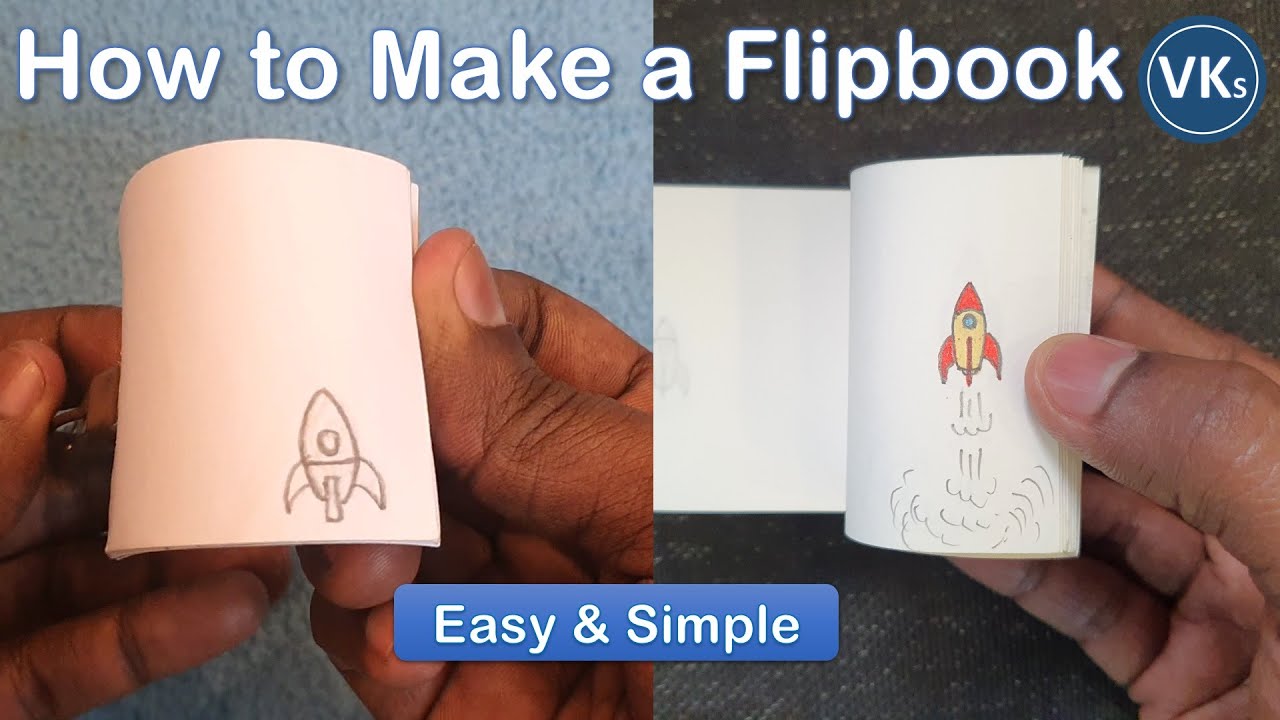 How to Make a Flipbook | Rocket | VinKrish Solutions - YouTube