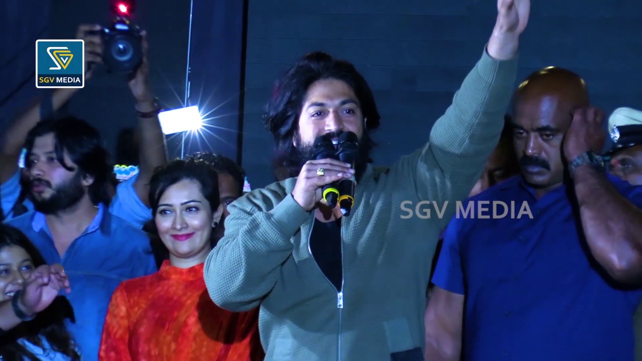 Yash Revealed KGF 2 Mass Dialogue.. 1st Time Don't Miss | Rocking Star ...