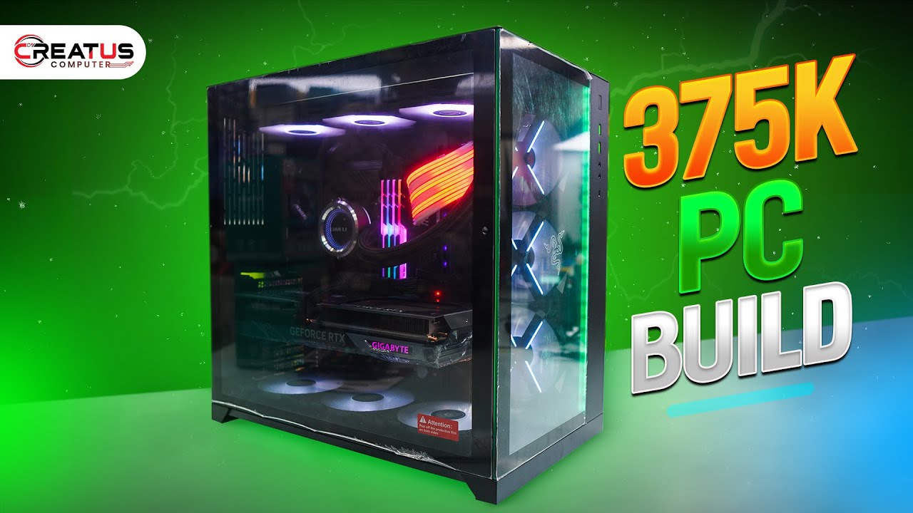 Building a Monster Gaming PC Right Now 2023 | Creatus Computer - YouTube