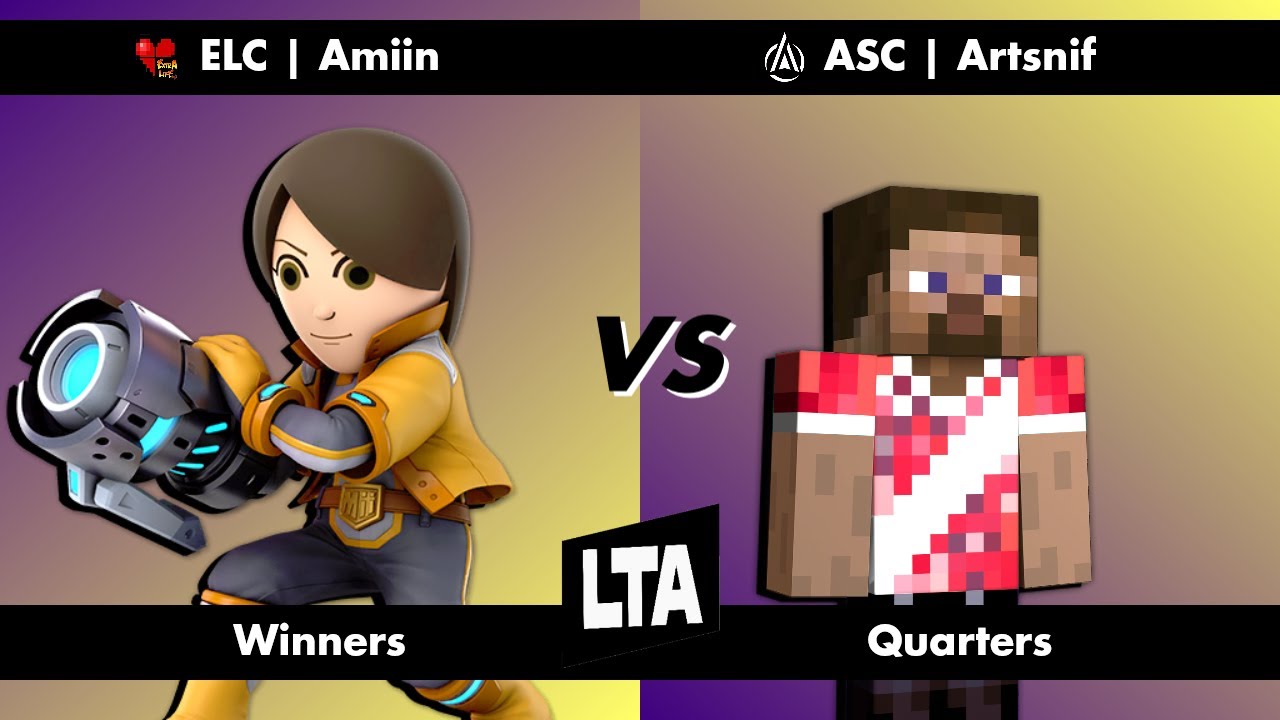 Low Tier Arena #20 Winners Quarter-Final Amiin (Mii Gunner) vs Artsnif ...