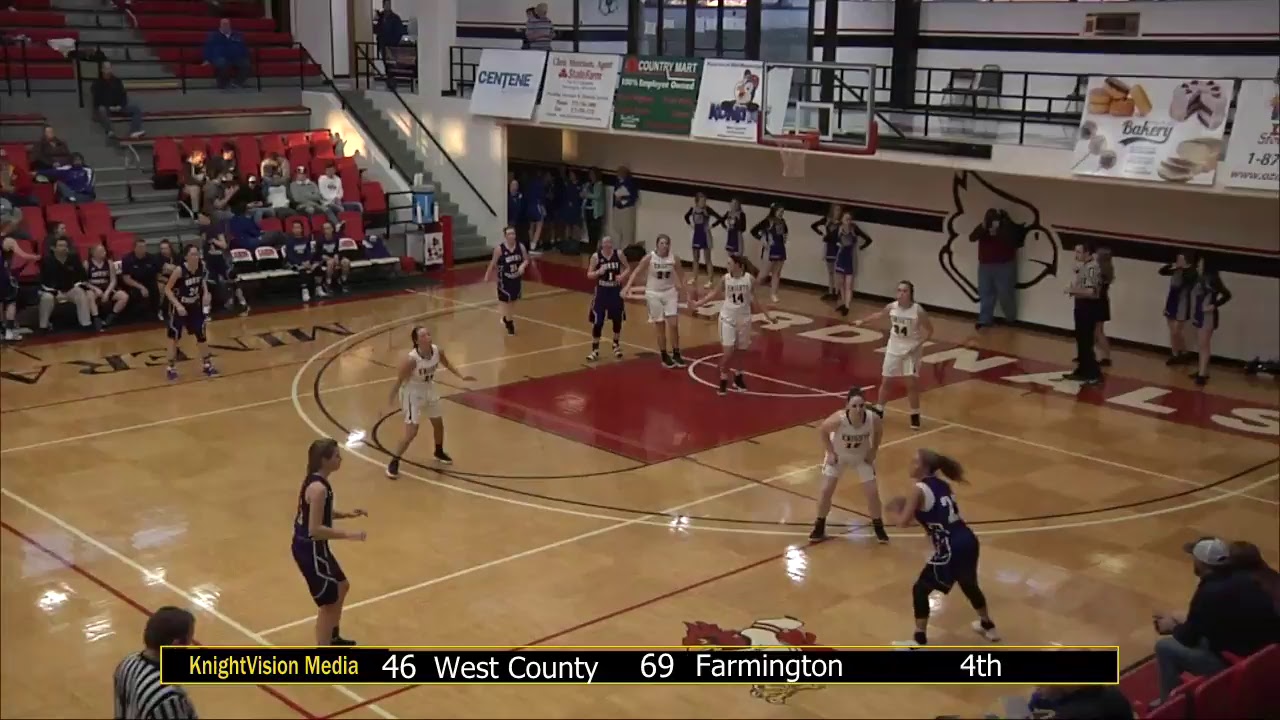 MAAA Conference Tournament- Girl's Quarterfinals - YouTube