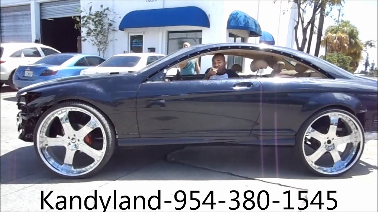 AceWhips.NET- From WTW To Kandyland Customs- Mercedes CL550 AMG on 28 ...