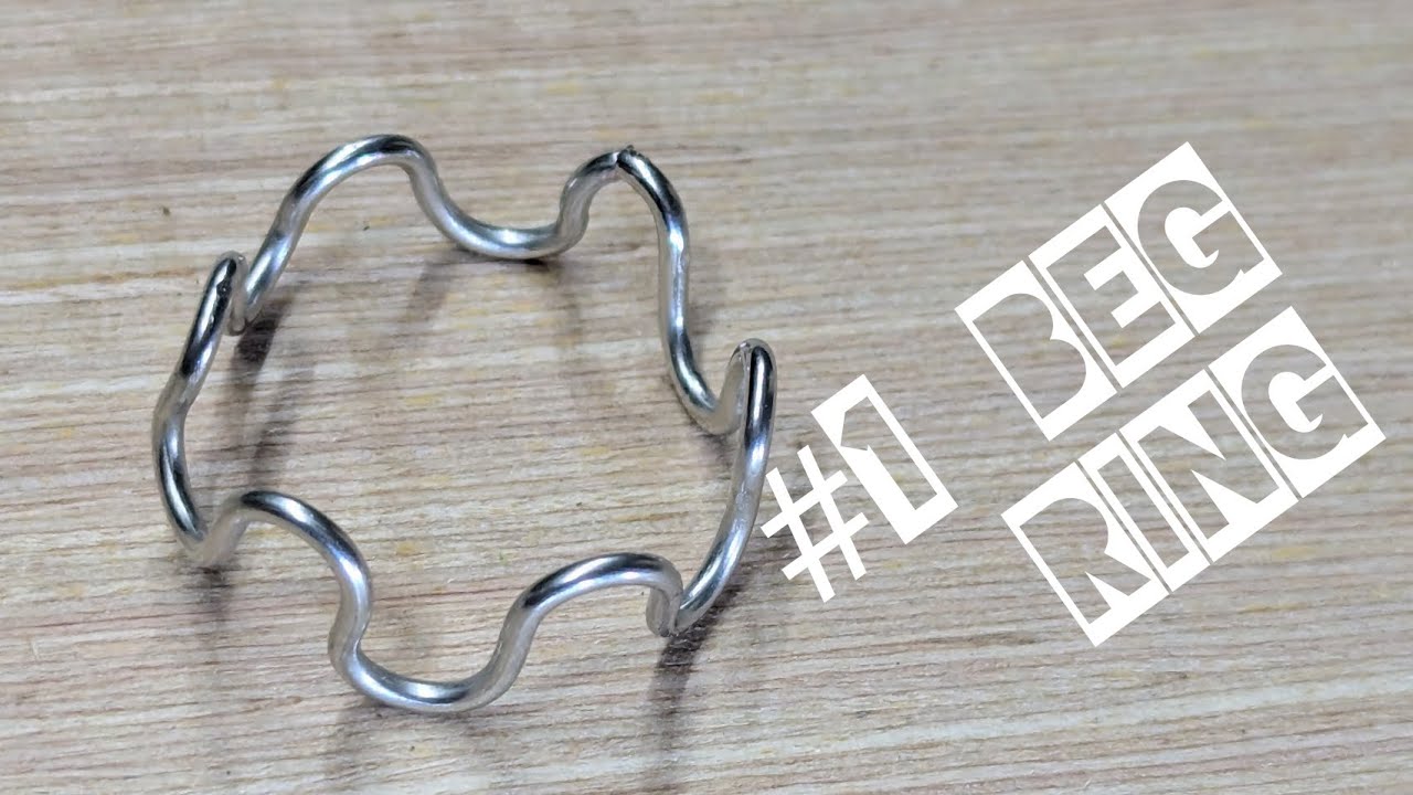 #1 Easy to make beginners ring - YouTube