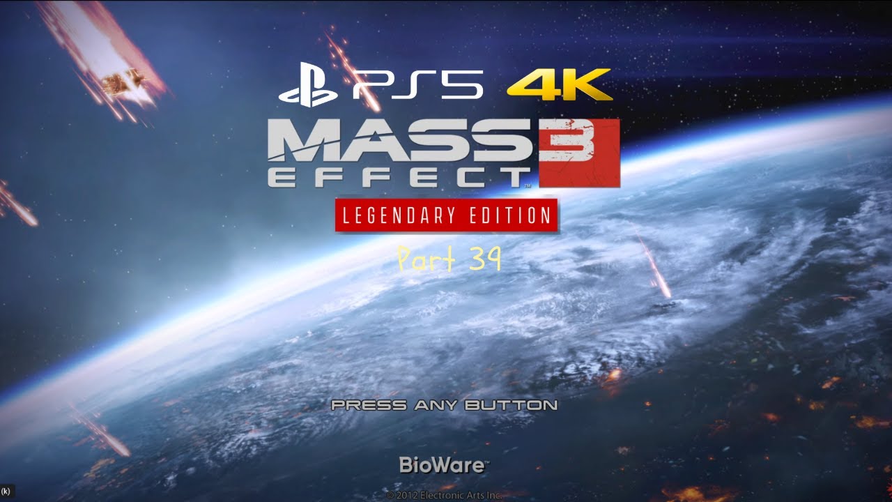 PS5 4K Mass Effect 3 Legendary Edition Part 39 - YouTube