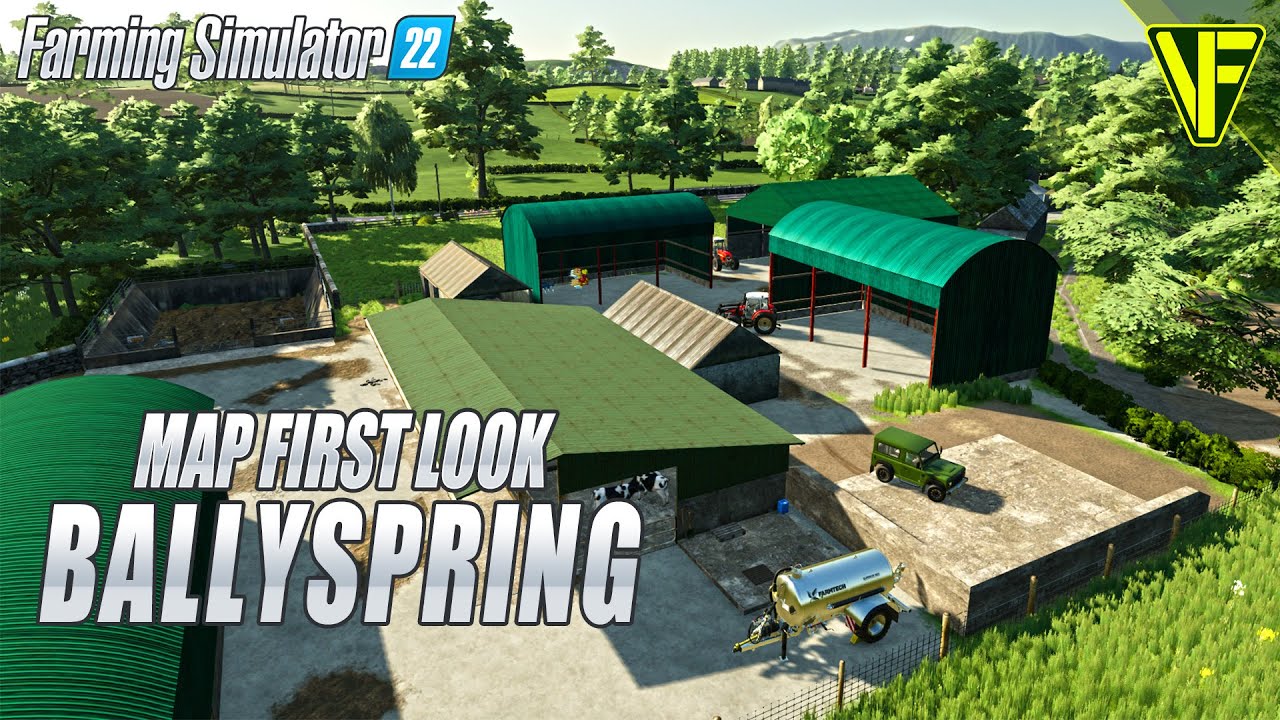 This Irish Map Has So Much Detail! | BallySpring | Farming Simulator 22 ...