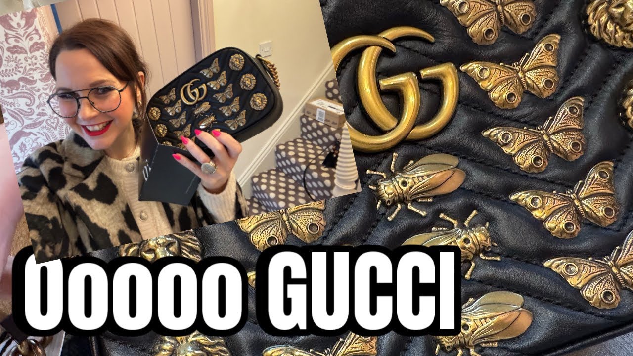 💖Oooooo I found a GUCCI insect’s marmont bag 💖 - YouTube