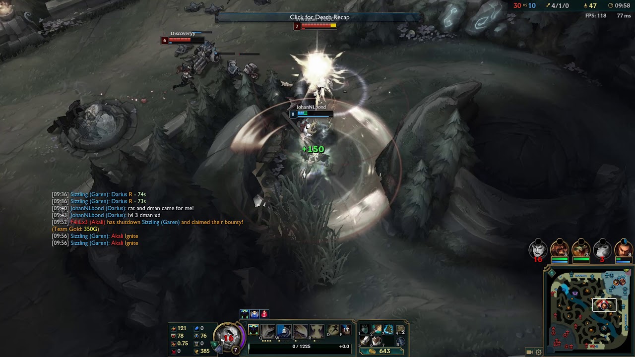 Rugged Garen and Dunkmaster Darius 2v5 game League of Legends - YouTube