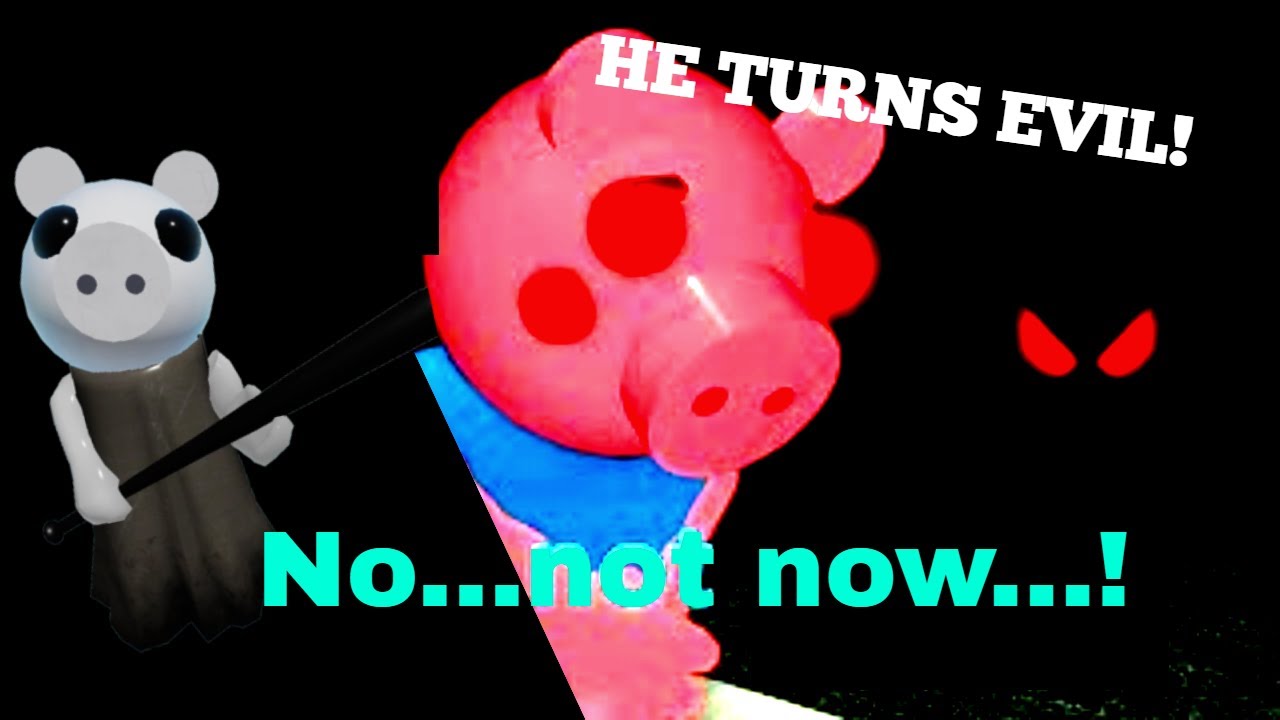 HE TURNED EVIL!! Chapter 12 Piggy [Roblox] - YouTube