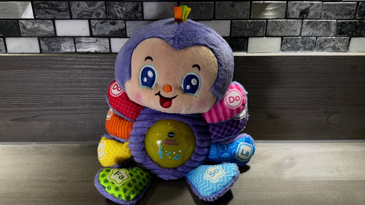 VTech Baby Musical Toy Cuddle Bug, Educational Toy with Sounds and ...