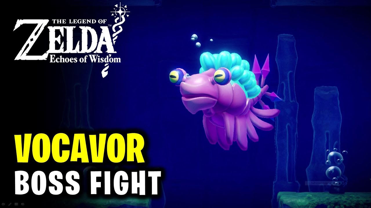 Vocavor Boss Fight Guide | Legend of Zelda Echoes of Wisdom - YouTube