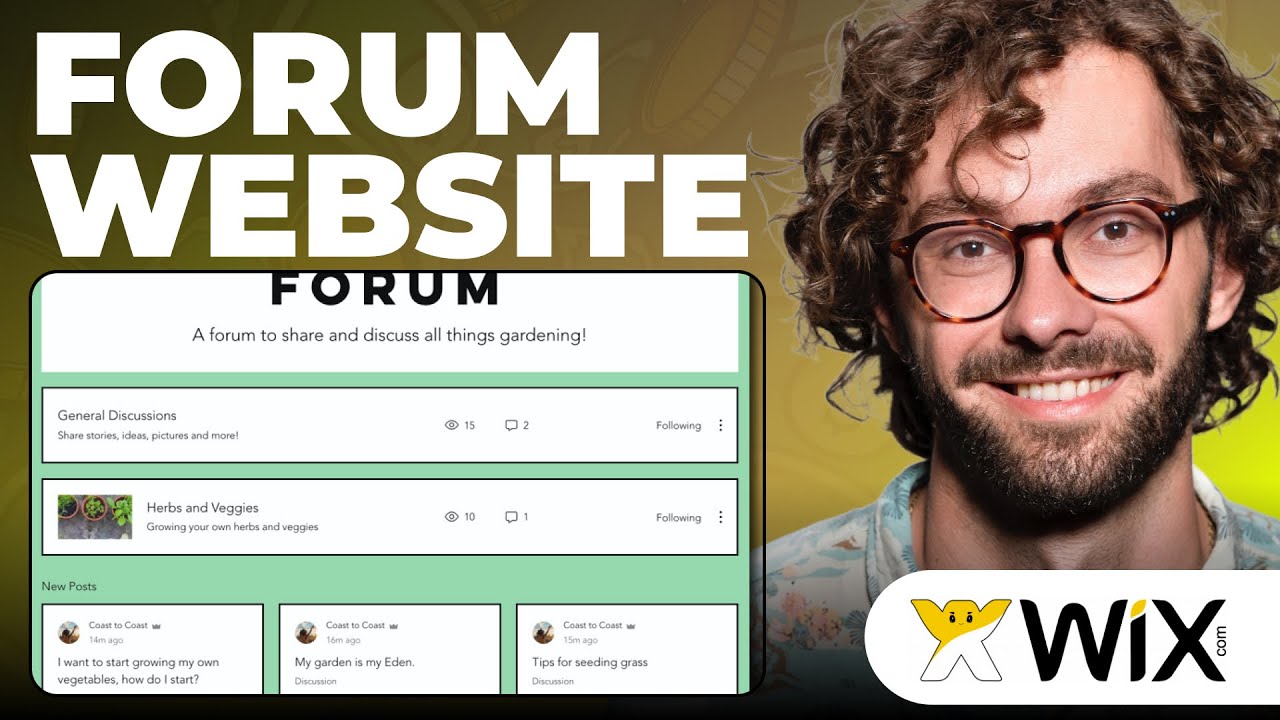 How To Make Forum Website on Wix - Full Tutorial - YouTube