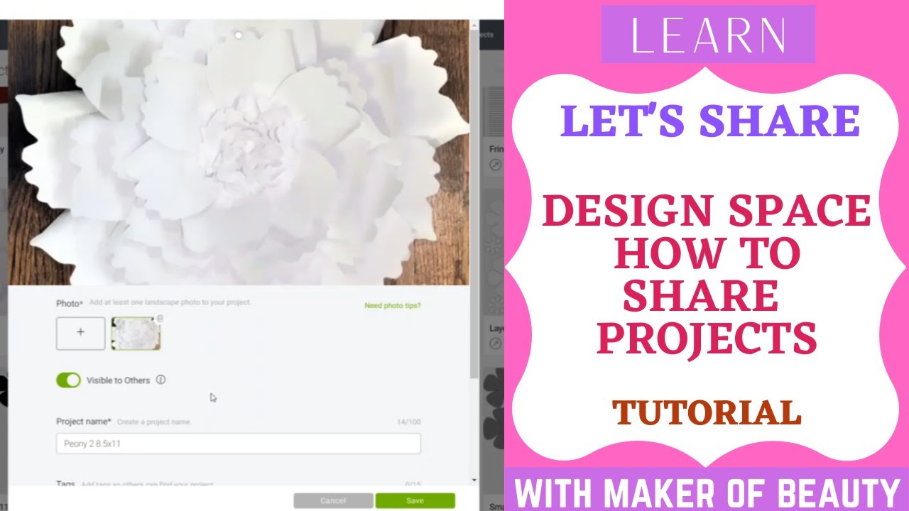 Design Space - How to Share Projects - YouTube