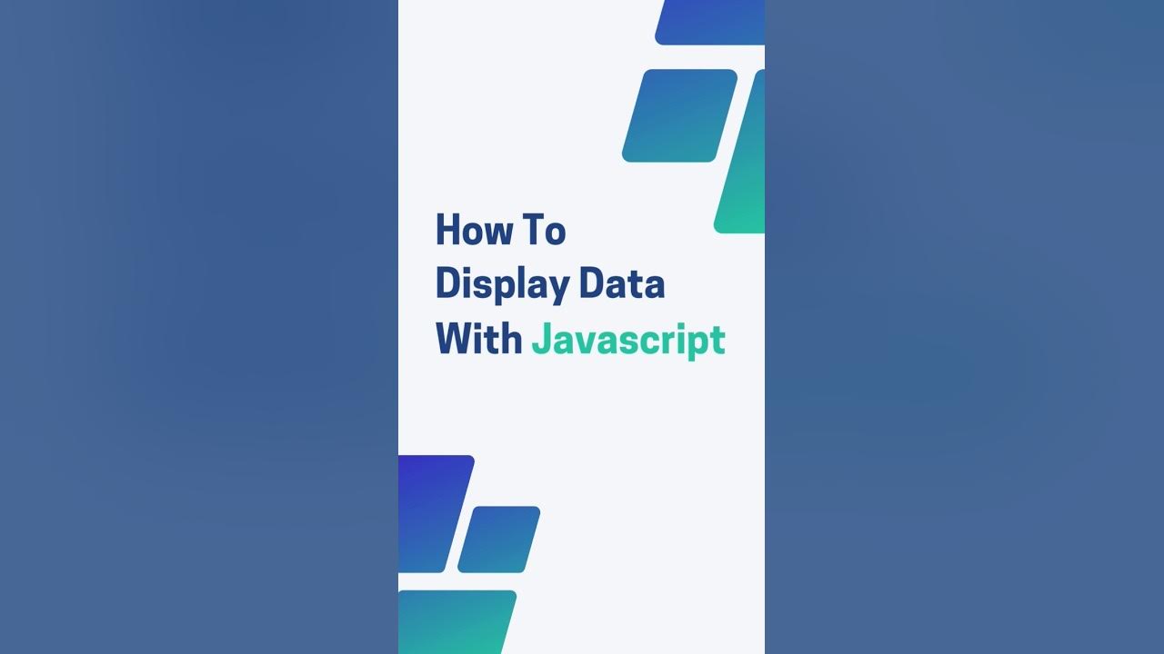 Javascript Display Possibilities Javascript Coding Html Webdev Youtube