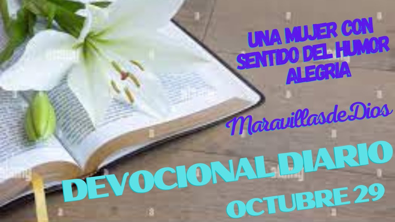 ALEGRIA DEVOCIONAL OCTUBRE 29 - YouTube