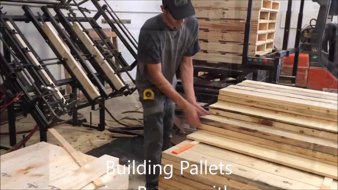 Prairie Pallet Stake & Lath Operations Video - YouTube