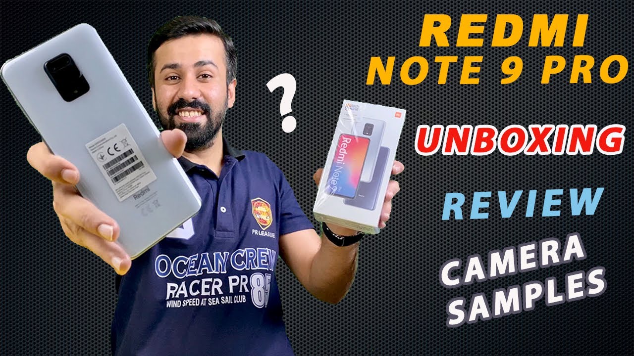 Xiaomi Redmi Note 9 Pro Unboxing | Redmi note 9 Pro Review | Redmi note ...