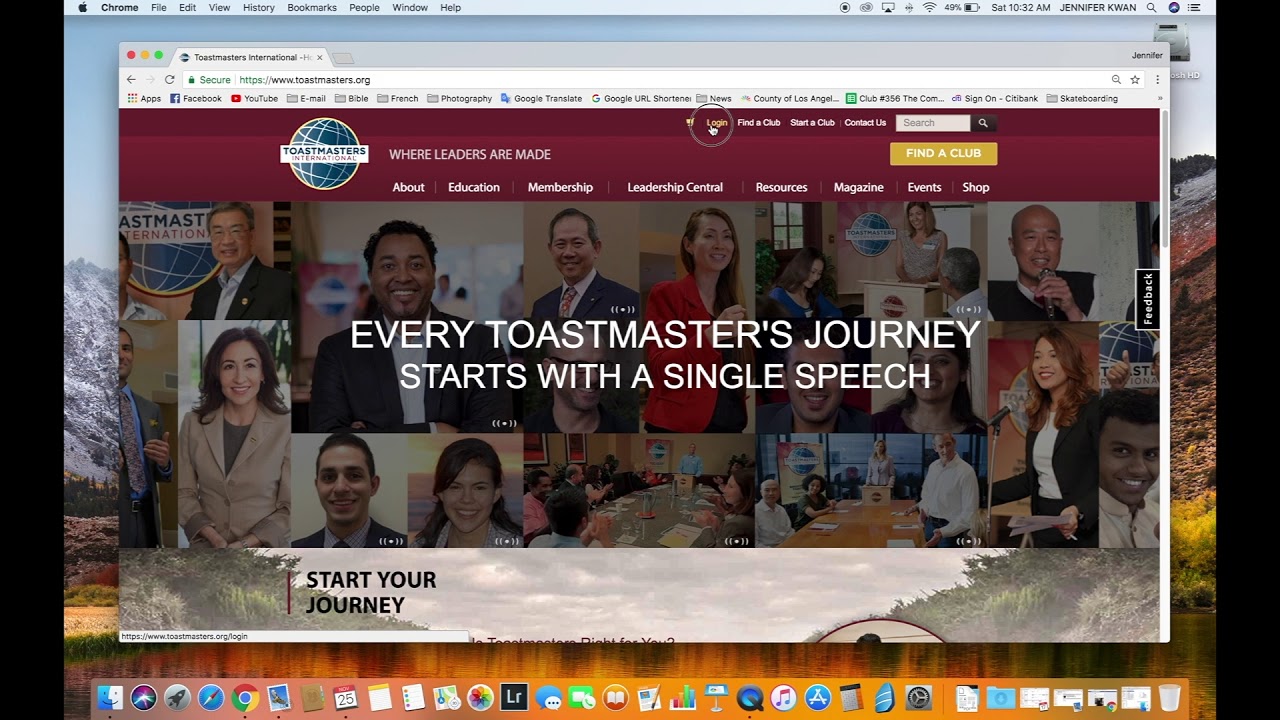 Toastmasters Login - YouTube