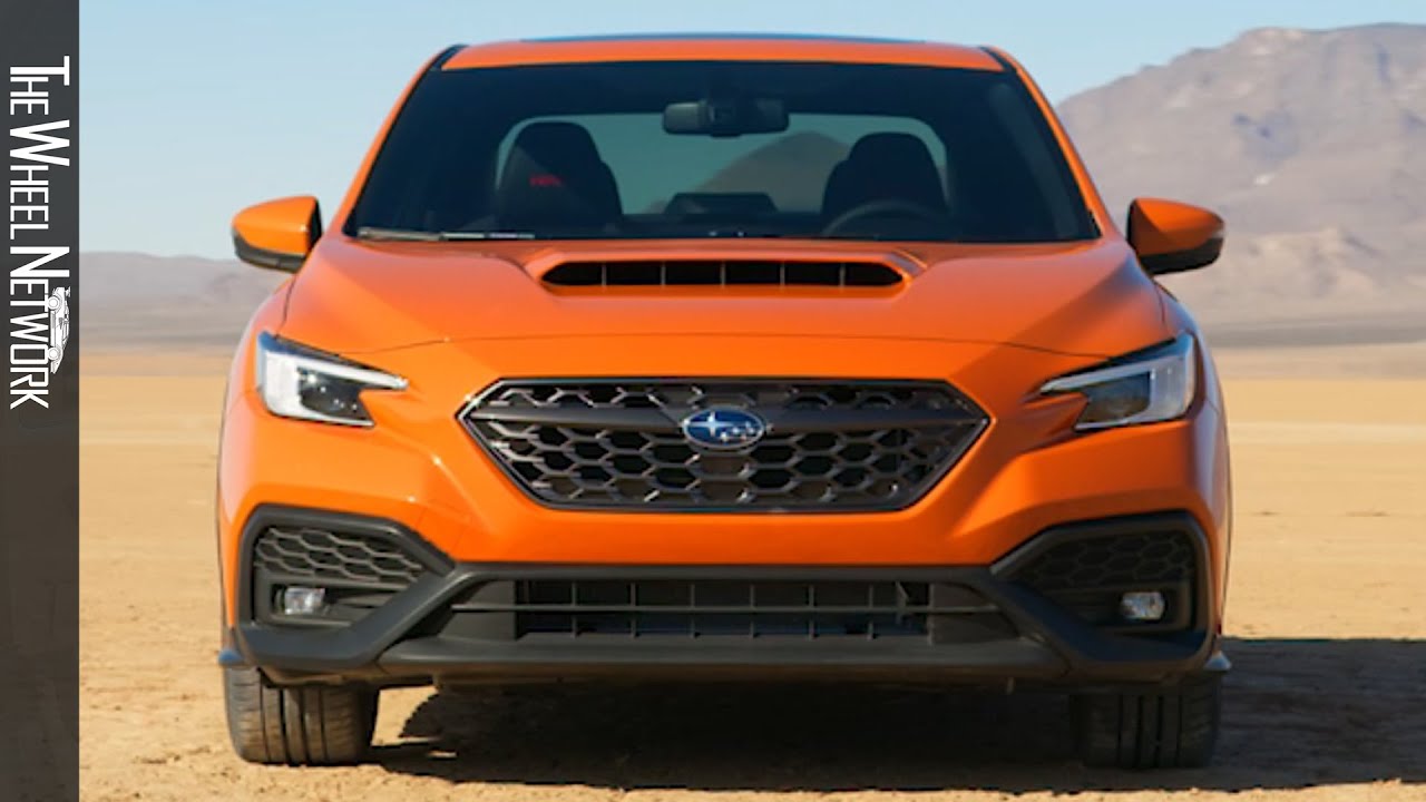 2022 Subaru WRX GT and Limited | Solar Orange/Magnetite Gray Metallic ...